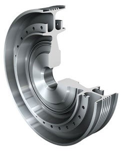 Gas turbine disc machining