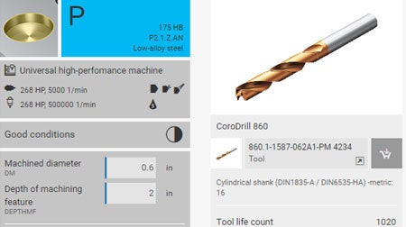 Cutting tool assembly creation and management software